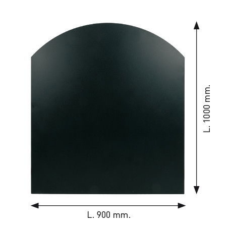 PLAQUE DE SOL 90 X 100 - POÊLES DES ALPES