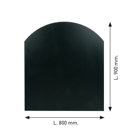 PLAQUE AU SOL 80 X 90 - POÊLES DES ALPES