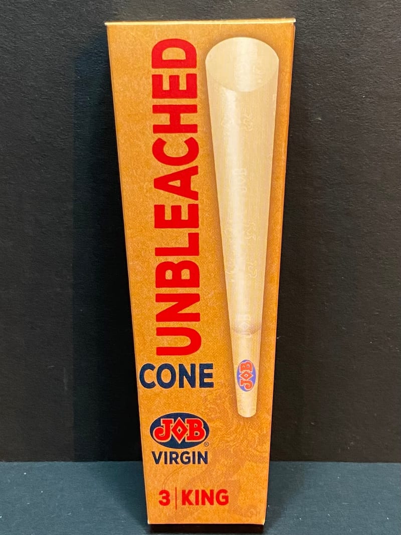 JOB King Size Unbleached Pre-Rolled Cones. (3 pack) - Shockers Glass Studio