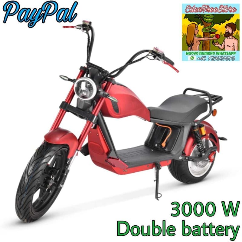 CP4 PLUS US CITYCOCO ELECTRIC SCOOTER BLACK COLOR 3000W