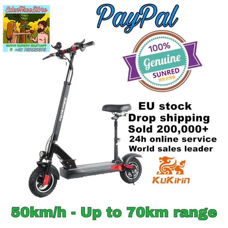 🛴KUKIRIN M4 PRO MONOPATTINO ELETTRICO PER ADULTI CON SEDILE MOTORE PO