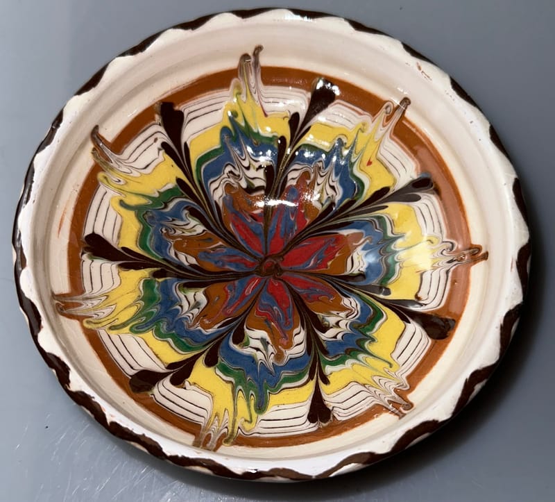 13-15cm Bowls - Horezu Pottery by Maria Stefanescu