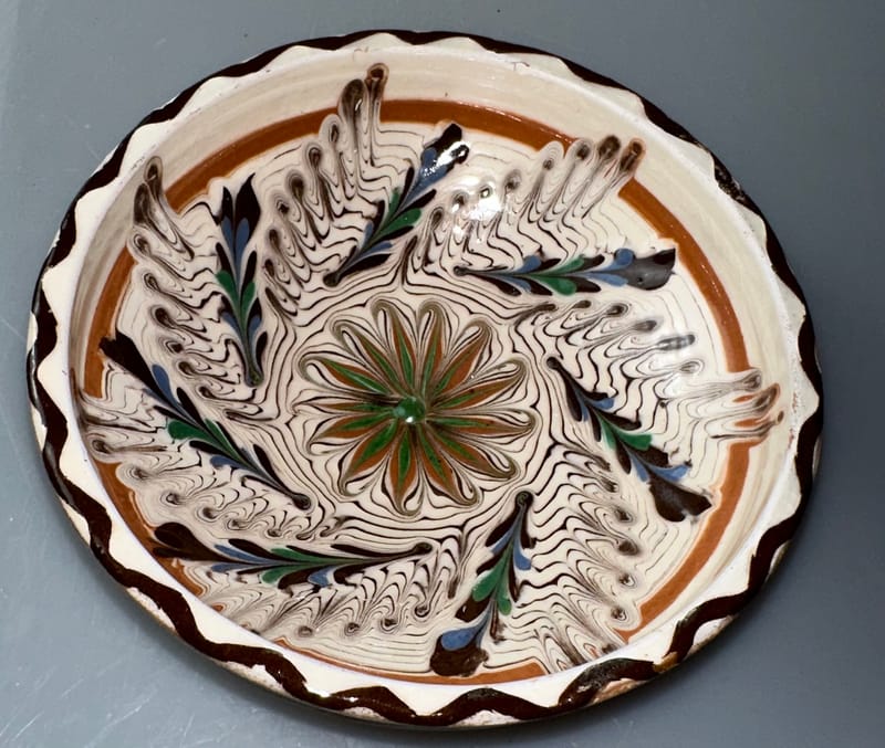 13-15cm Bowls - Horezu Pottery by Maria Stefanescu