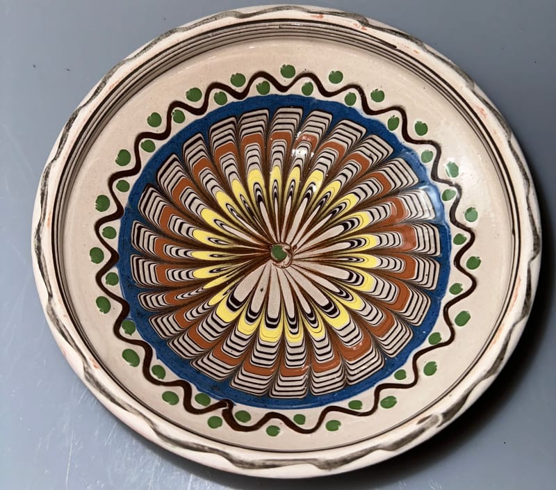 Handmade Horezu Pottery Bowls by Maria Stefanescu