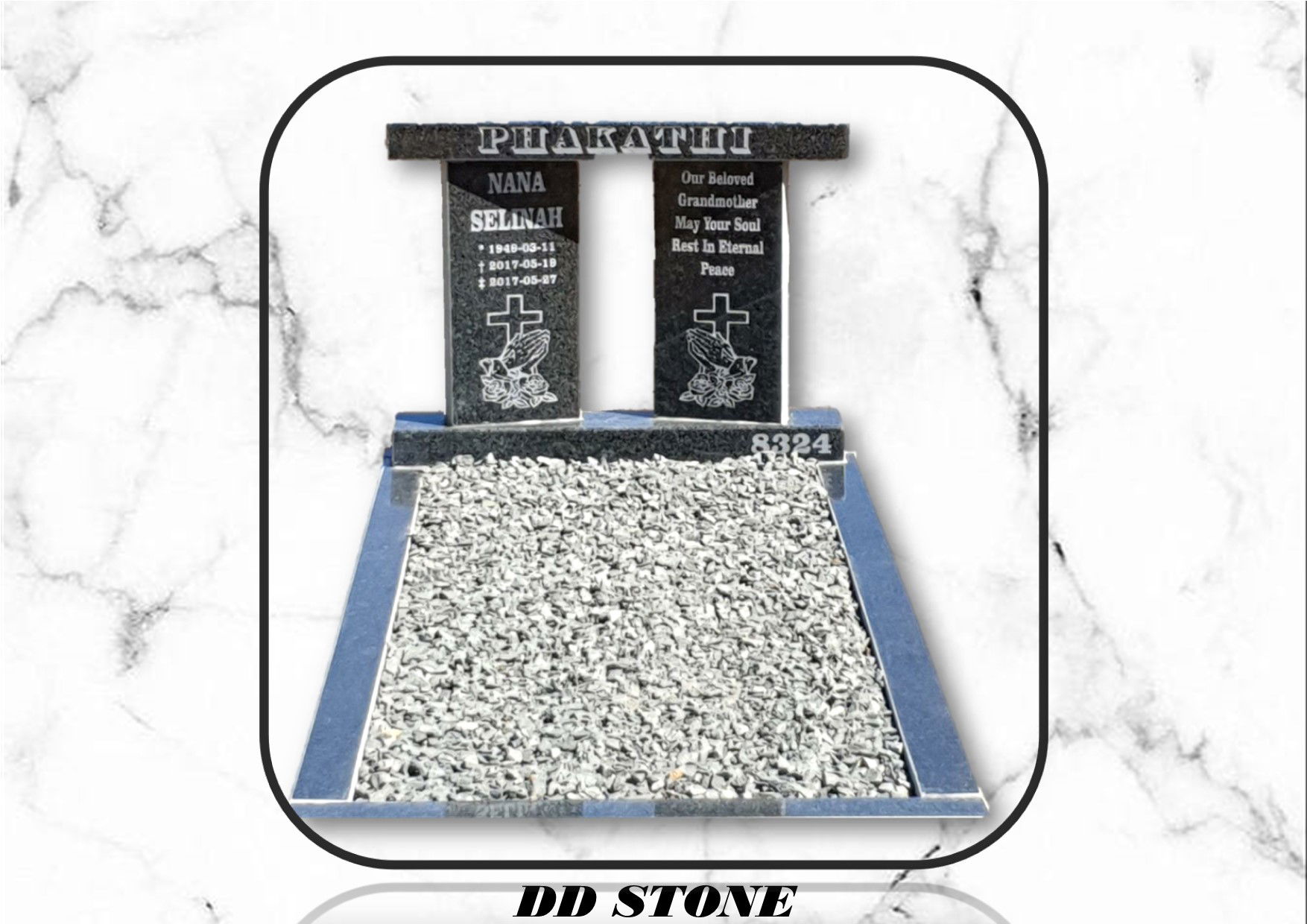 Standard Range Stones - Adult - ACT Tombstone Services Cc