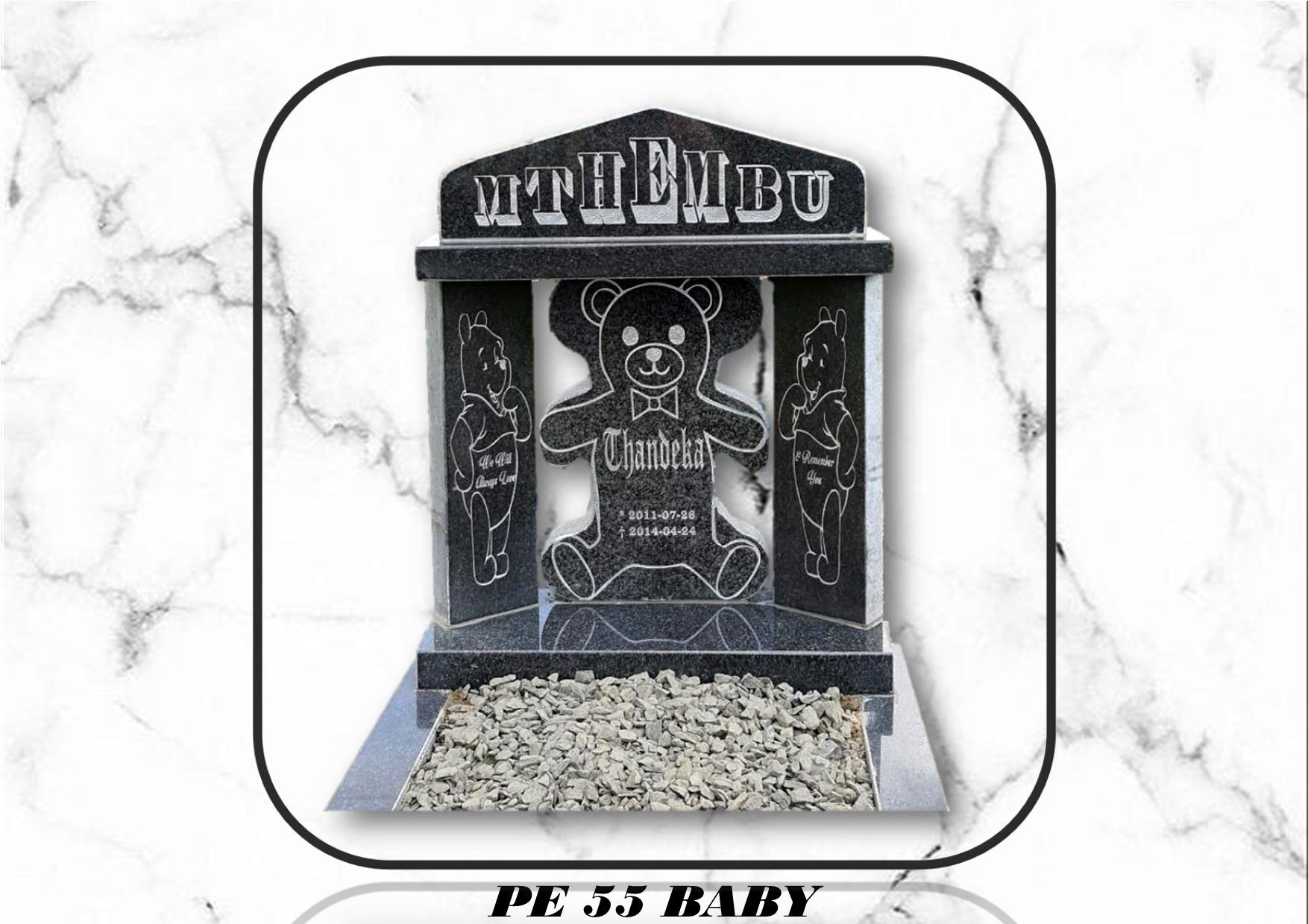 ACT Tombstone Services Cc - Baby Standard Stones