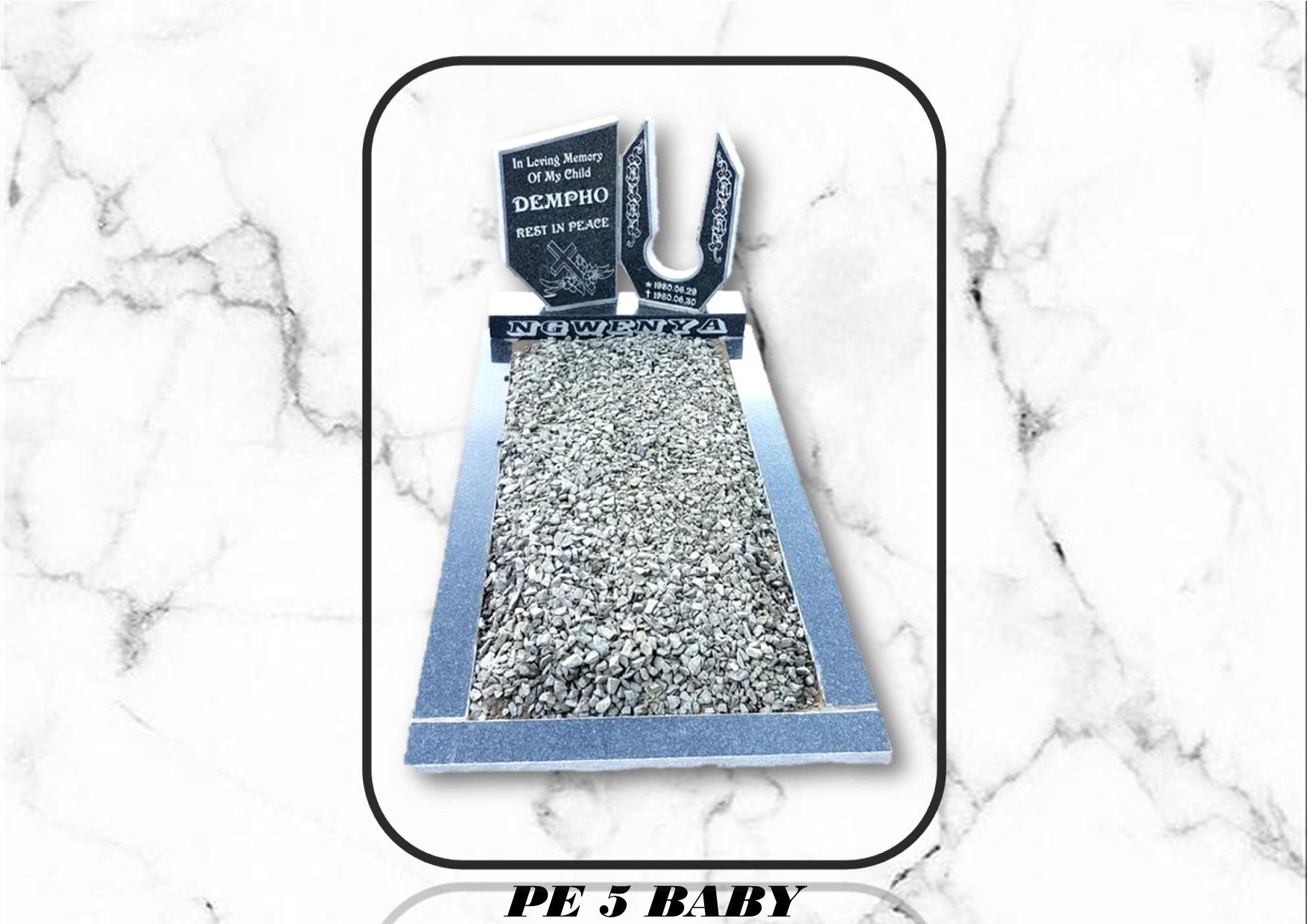 ACT Tombstone Services Cc - Baby Standard Stones