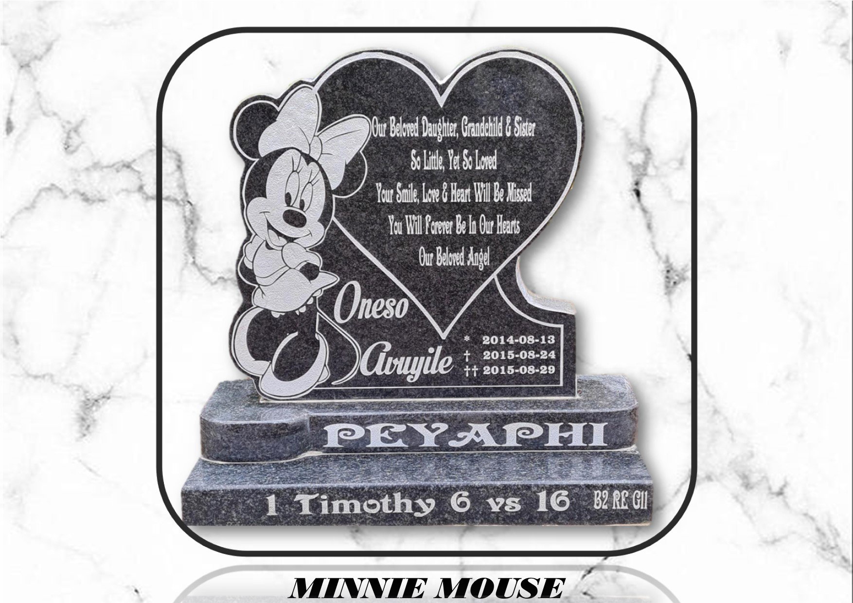 ACT Tombstone Services Cc - Baby Exclusive Stones