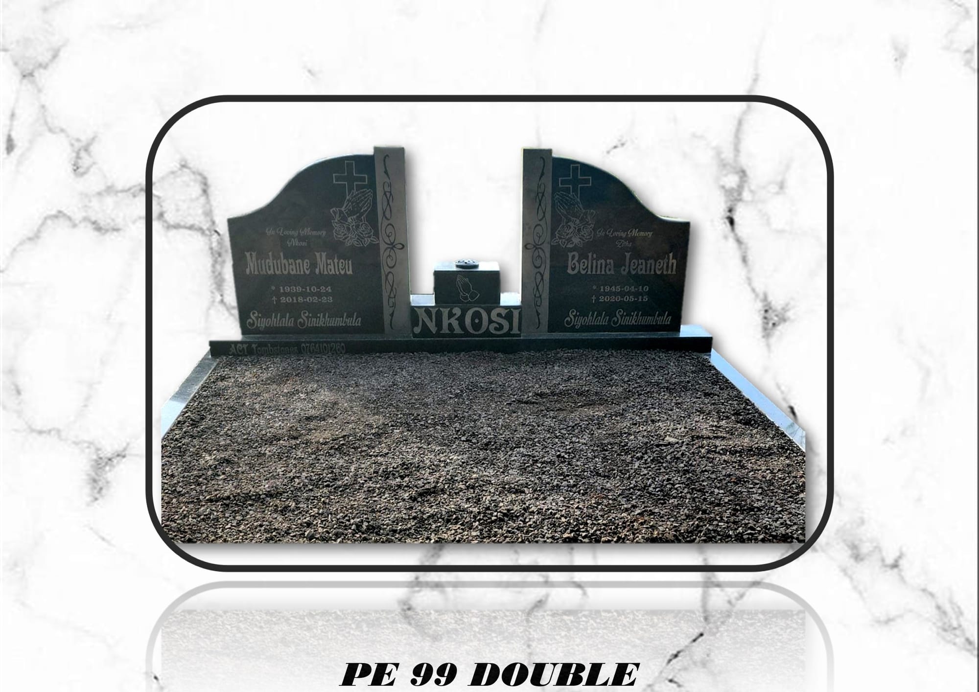 Double Tombstones - ACT Tombstone Services Cc