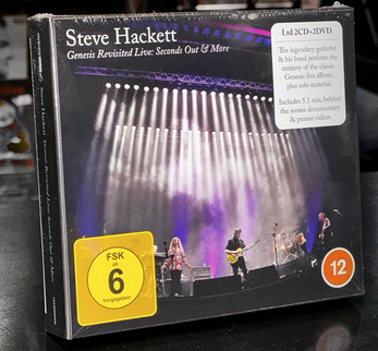 STEVE HACKETT - Seconds Out 2 CDs 2 DVDs Box set - Discover