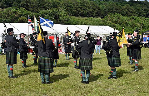gordon highlanders pipe band