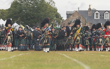 gordon highlanders pipe band