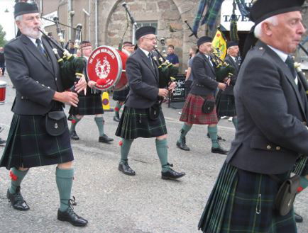 gordon highlanders pipe band