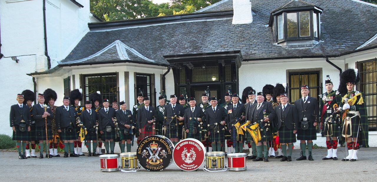 gordon highlanders pipe band