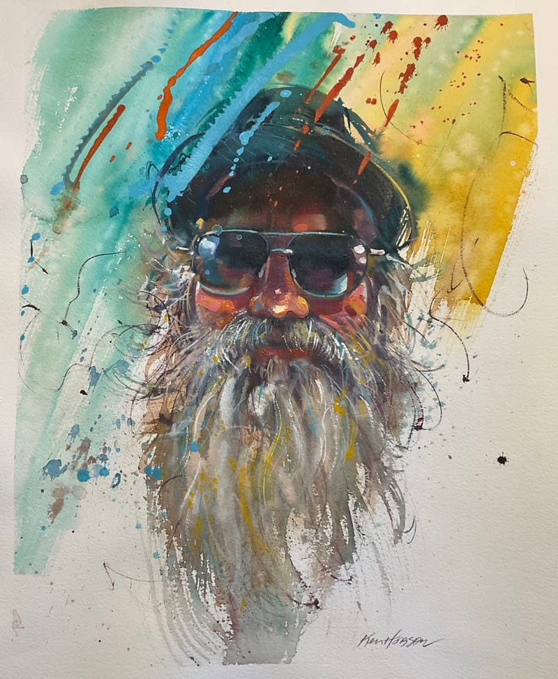 Ken Hobson Art Classes Workshops original watercolor and prints
