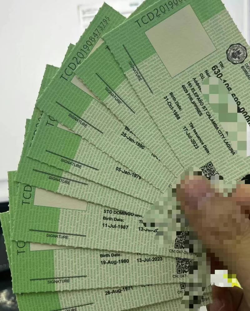 怎么办理真实TIN ID 菲律宾税卡