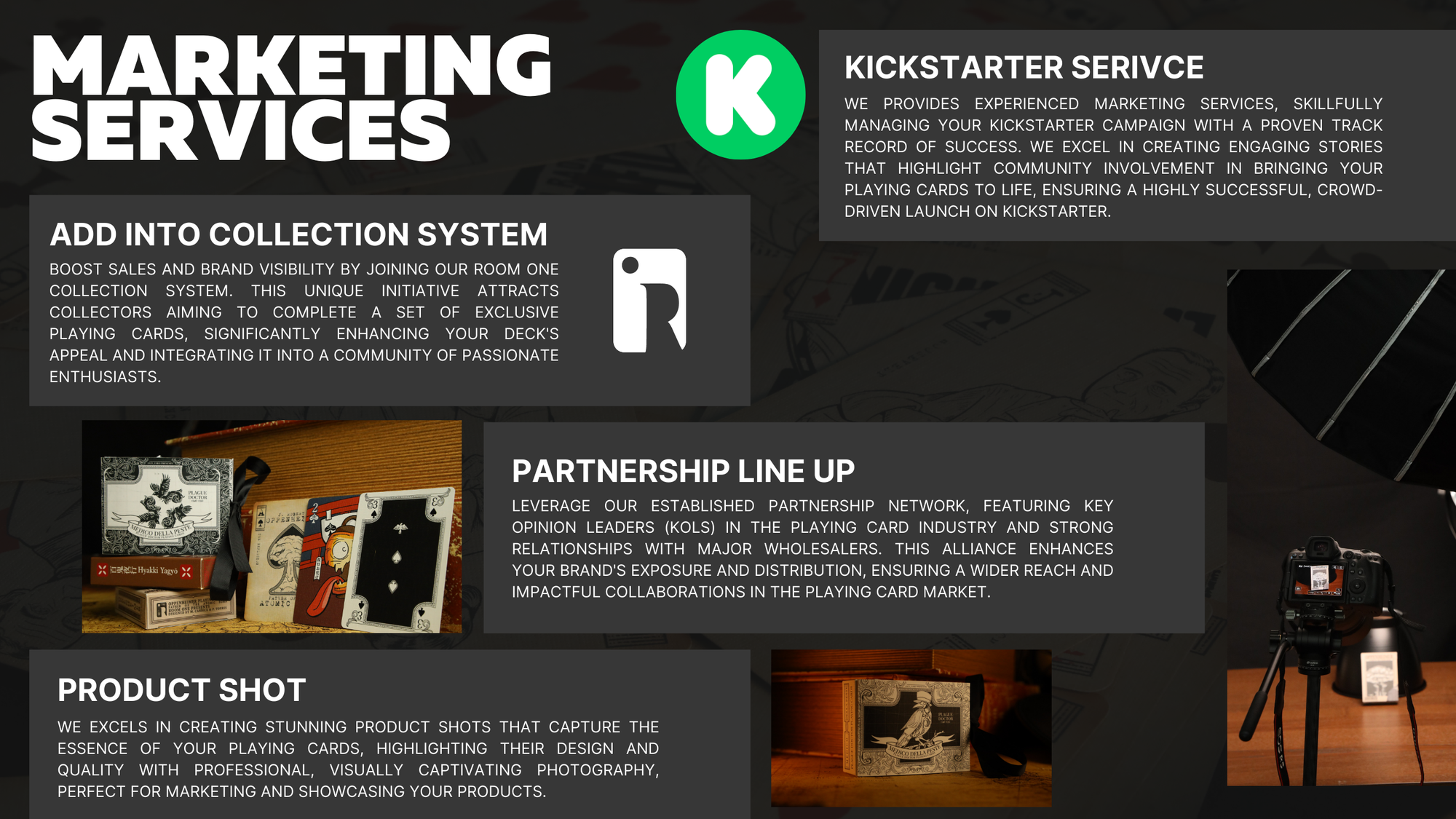 Room One Cards | Playing Cards Company