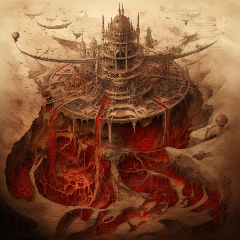 THE MAP OF HELL - ArtSpaceDiabolus