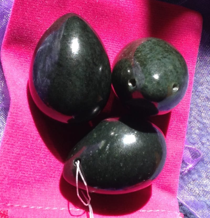 Nephrite Jade Egg - large size - Tao Motion