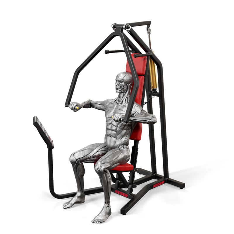 KEISER A250 SEATED CHEST PRESS - PURE SPORTS.HU