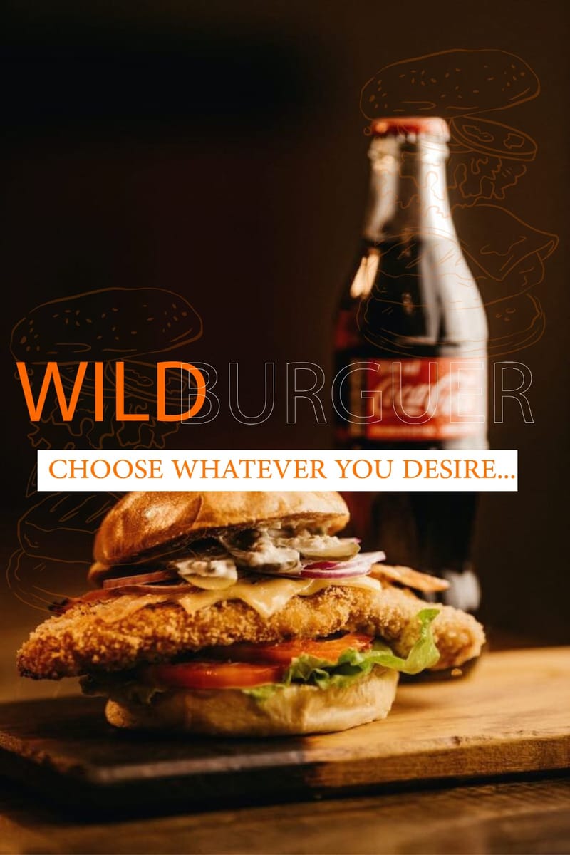 WILD BURGER - WILD BURGER MENU
