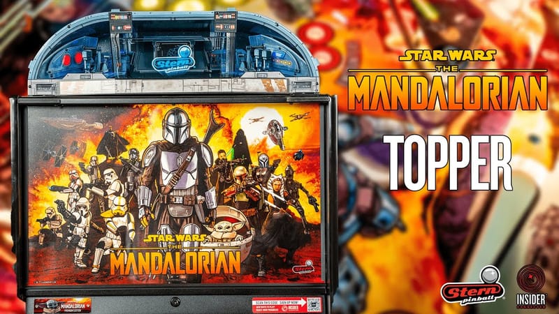 Topper The Mandalorian STERN Officiel - NeoRetro PINBALL