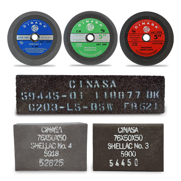 Ruedas Tipo Copa y Blocks para Pulido de Pisos - Abrasivos CINASA SLP