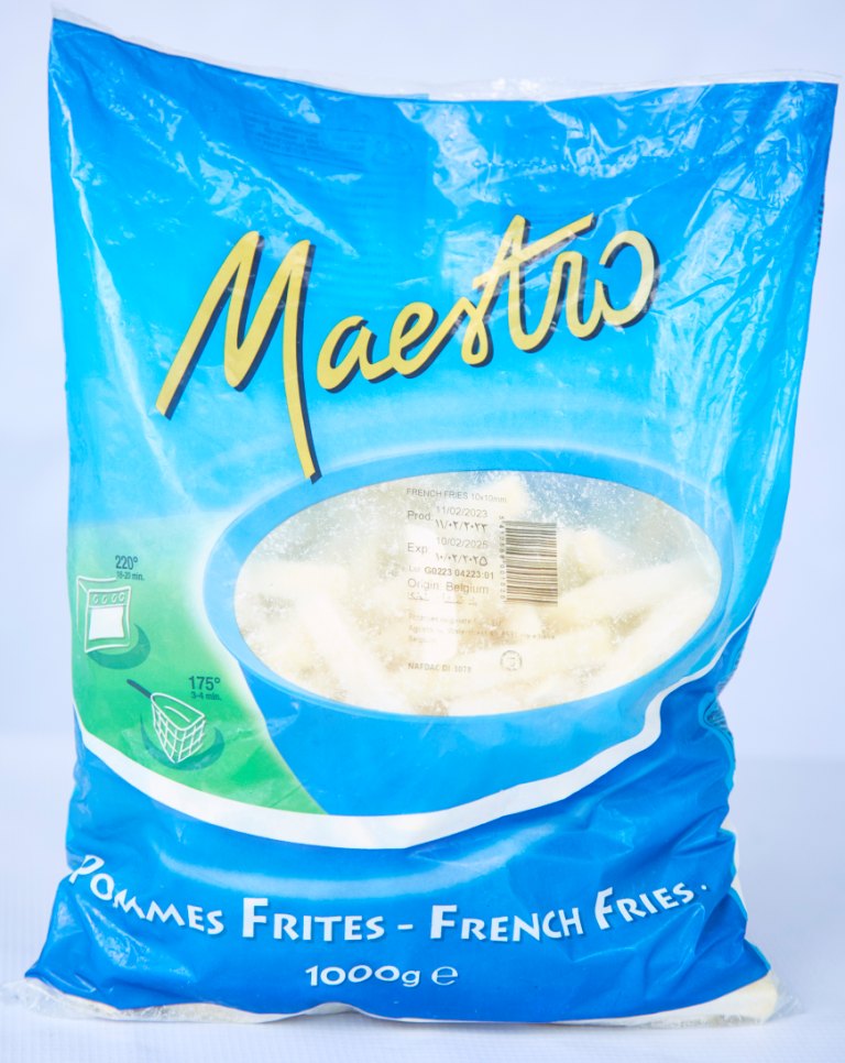 Maestro French Fries 2.5KG - KIVI FOODS LTD
