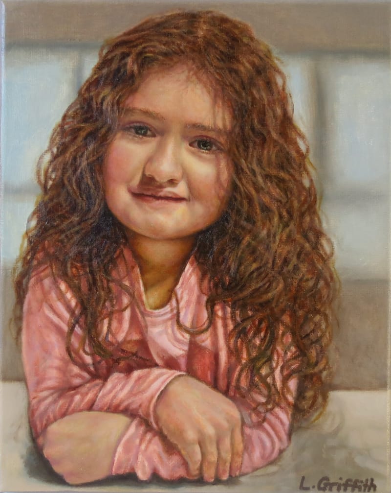 Lacey, age 7 - Laura Griffith Artist