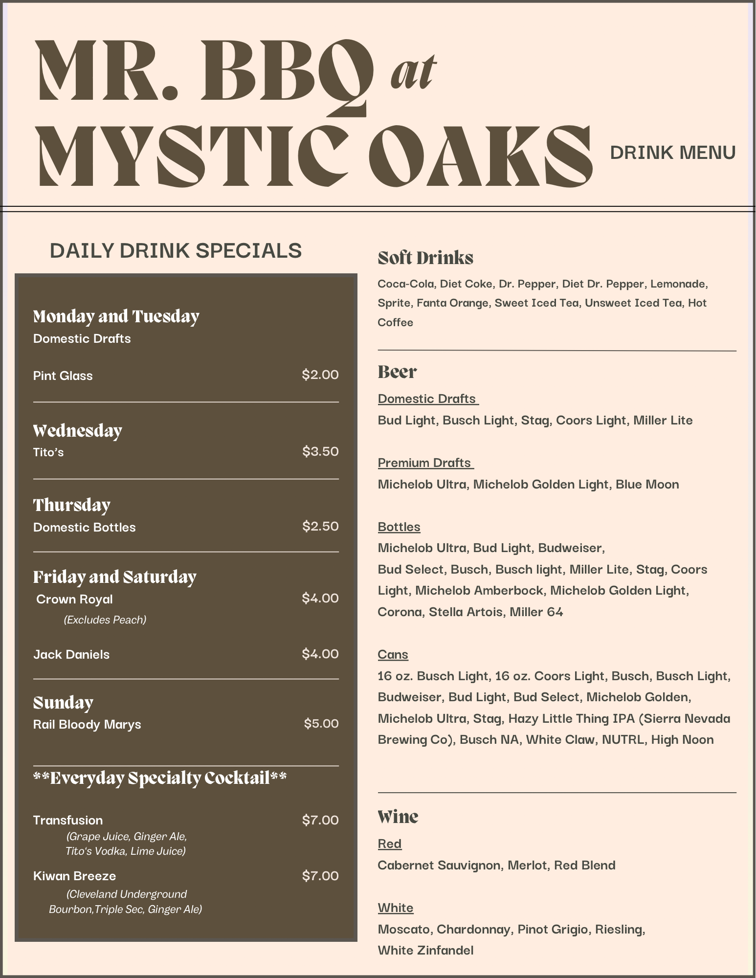 Mr. BBQ's Restaurants and Catering - BBQ Brings Families Together