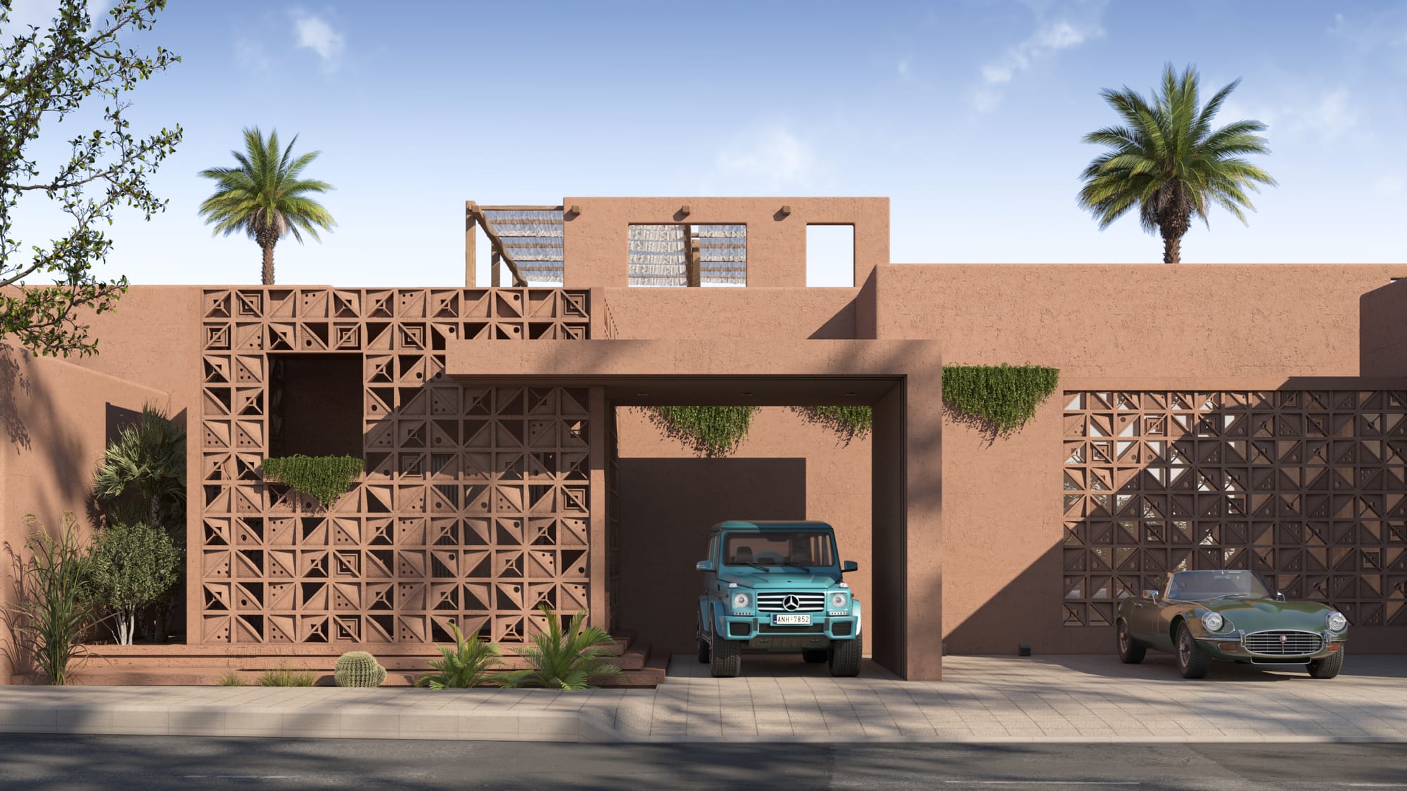 AZIZ REST HOUSE - SHI architecture