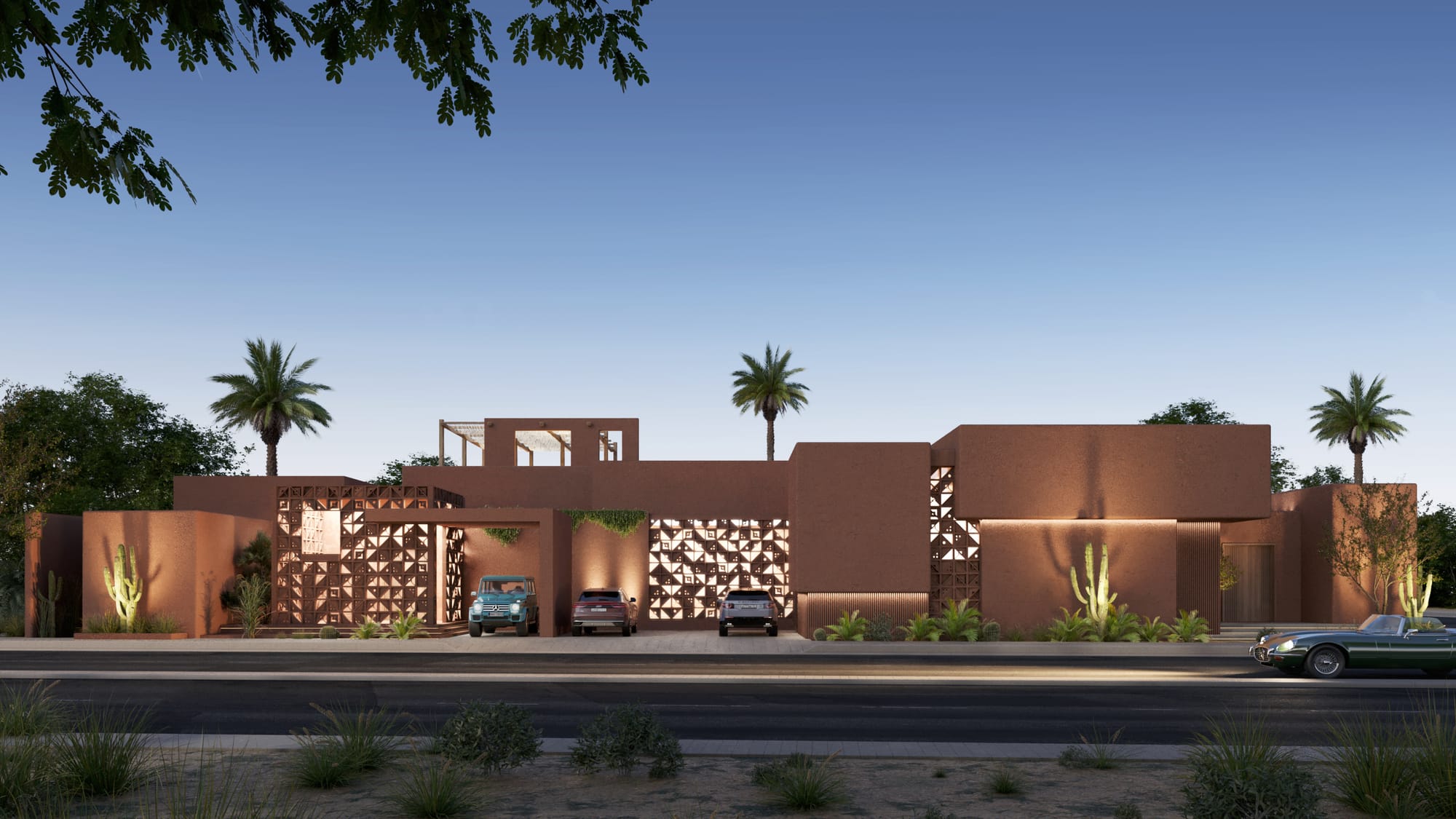 AZIZ REST HOUSE - SHI architecture