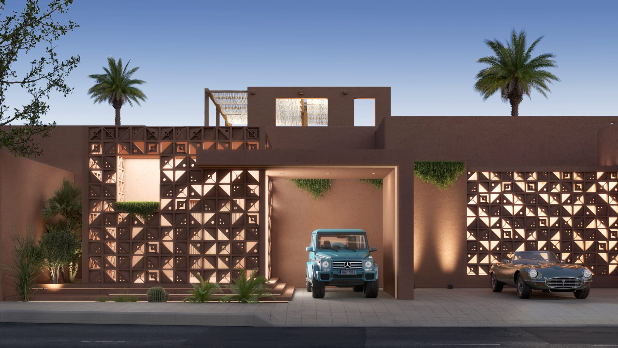 AZIZ REST HOUSE - SHI architecture