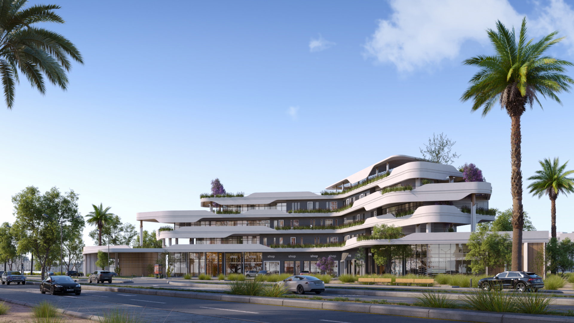 ABHA MIXED USE BUILDING - SHI architecture