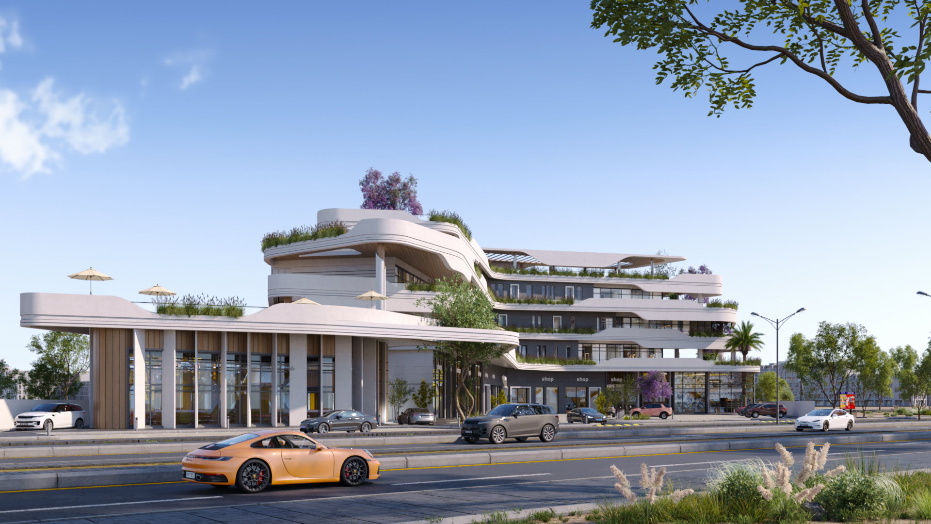 ABHA MIXED USE BUILDING - SHI architecture