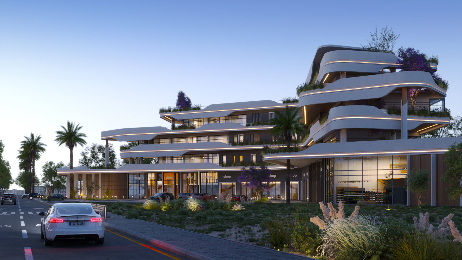ABHA MIXED USE BUILDING - SHI architecture