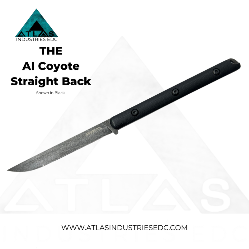 AI Premier Coyote Fixed Blade - Atlas Industries EDC
