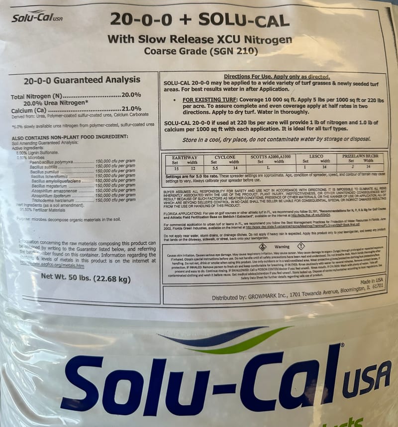 Solu-Cal Lime 50lb - www.1ststateseed.com