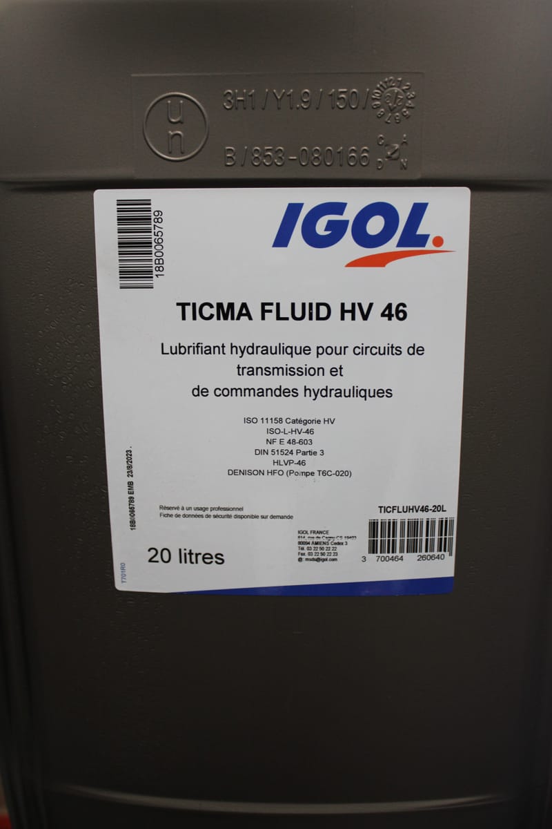 TICMA FLUID HV 46 - LA BOUTIQUE DU MECANO