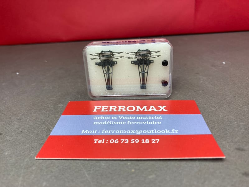 Ls Models 89214 HO - set de 2 pantographes AM18 SNCF - Ferromax