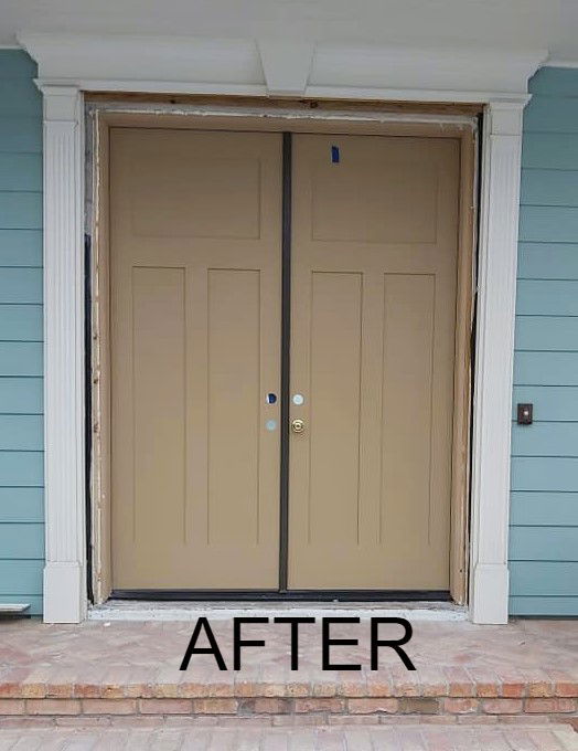 RAIN GLASS INSERTS - AMERICAN CARPENTRY SOLUTION, LLC