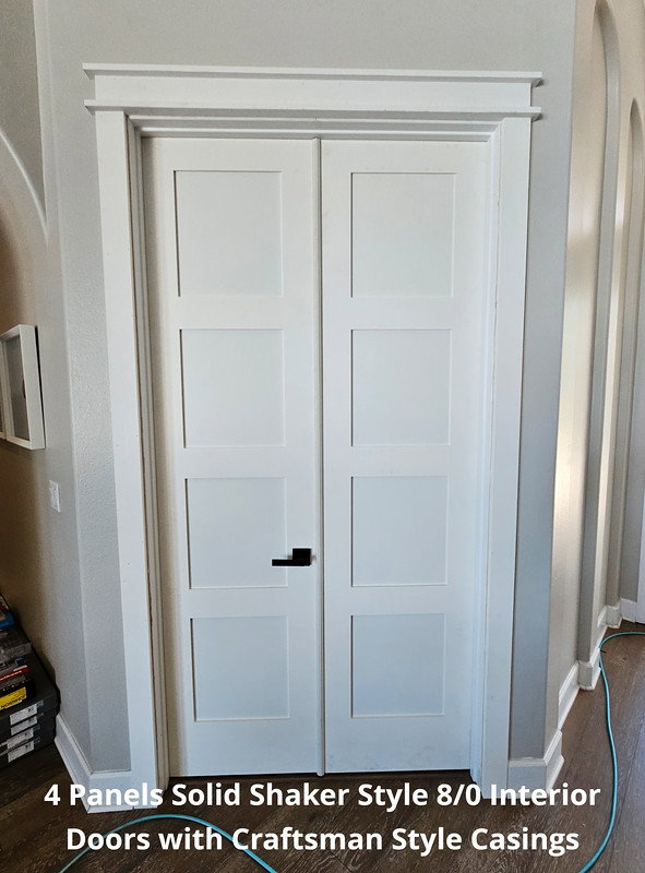 TRIMLITE Shaker Style Interior door - AMERICAN CARPENTRY SOLUTION, LLC