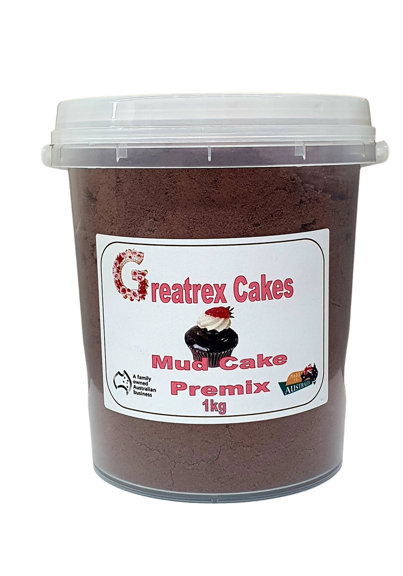 NEW Greatrex Cakes Choc Mud Cake Premix 1kg Tub
