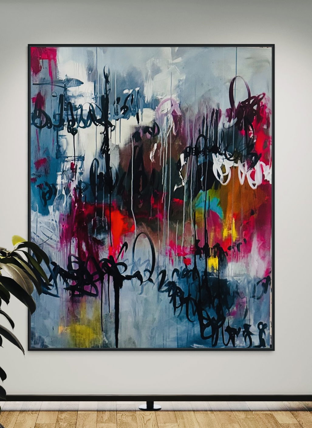 Modern Art by Catherine Schneider - Modern large format paintings.