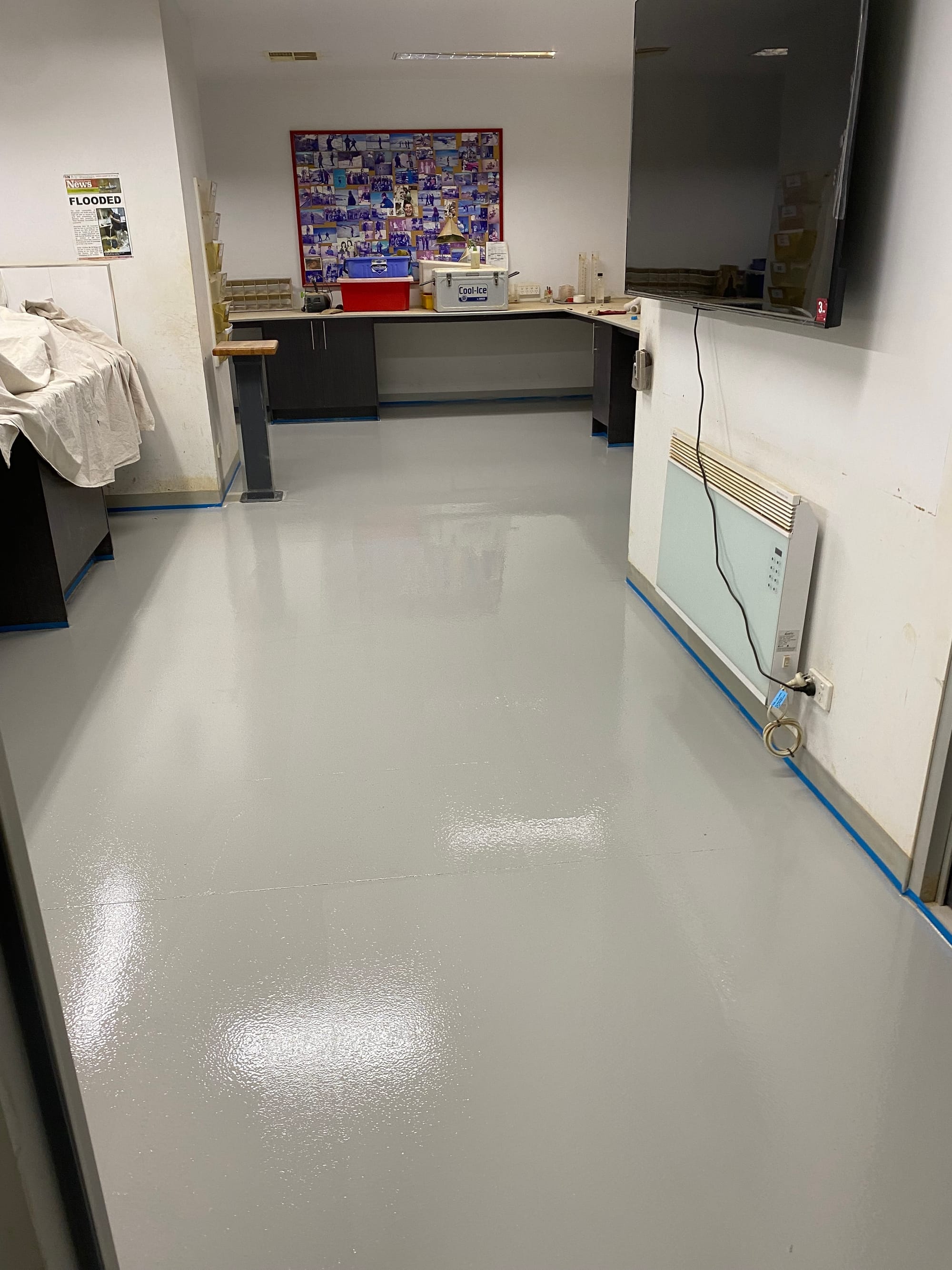 expose shine concrete polishing