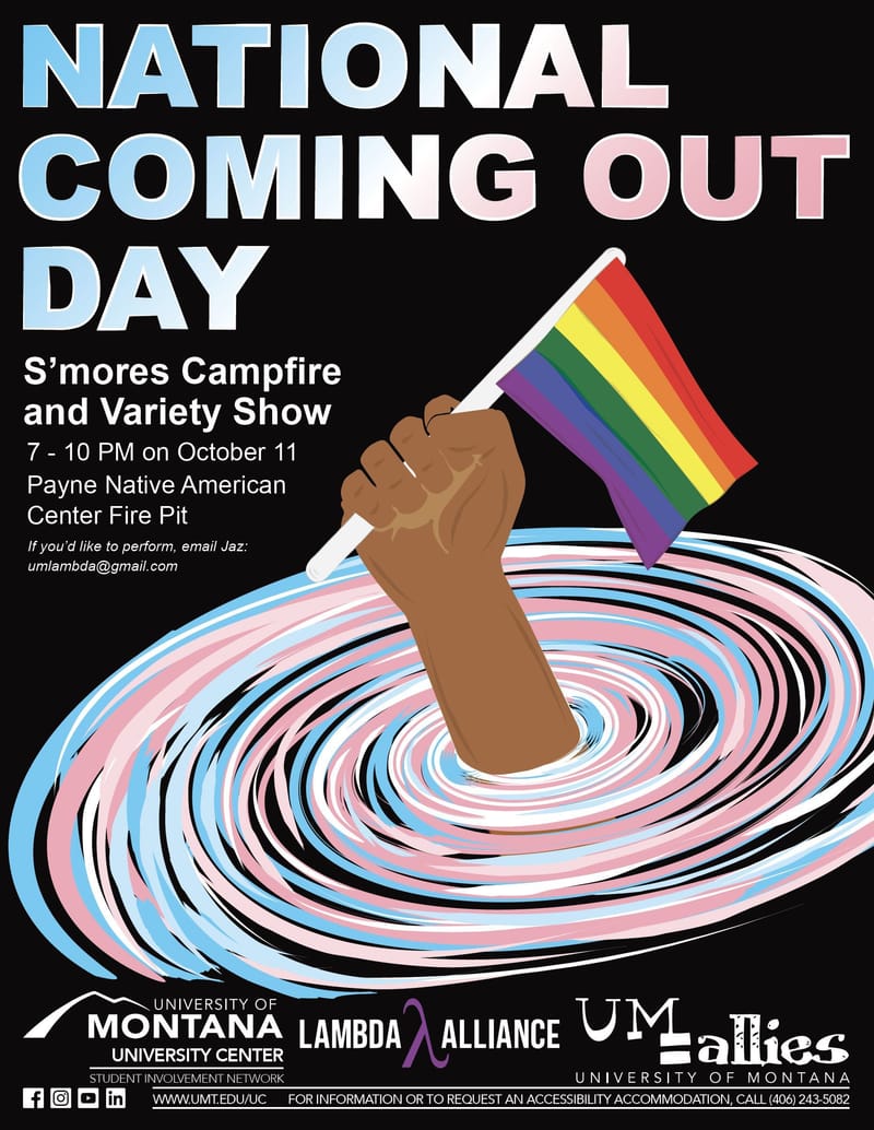 National Coming Out Day Poster - abby seethoff - writer - speaker