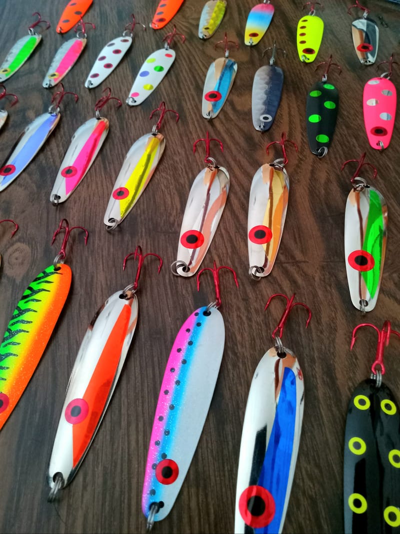 3¼" Big Lakes Trolling Spoons - Dream Chaser Lures