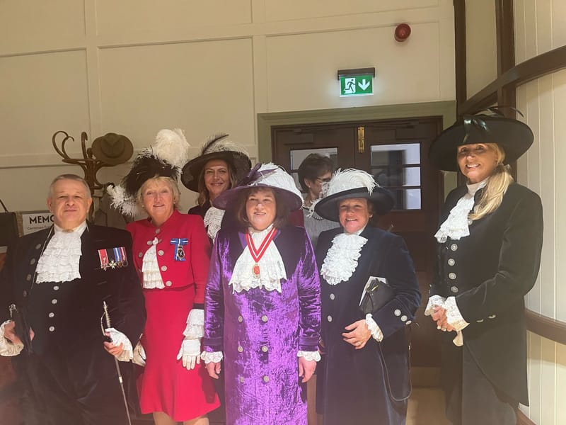 Declaration Ceremony - High Sheriff of Gwent - Shrievalty of Mid Glamorgan