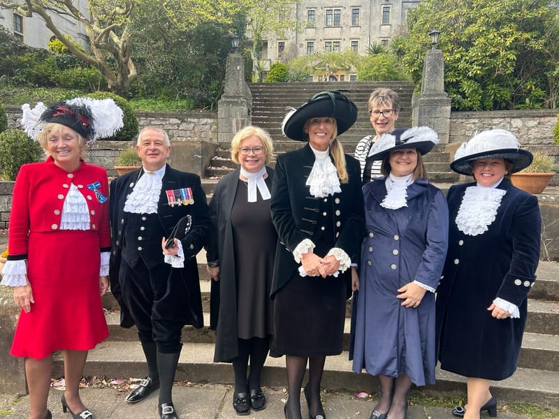 Declaration Ceremony - High Sheriff of Clwyd - Shrievalty of Mid Glamorgan