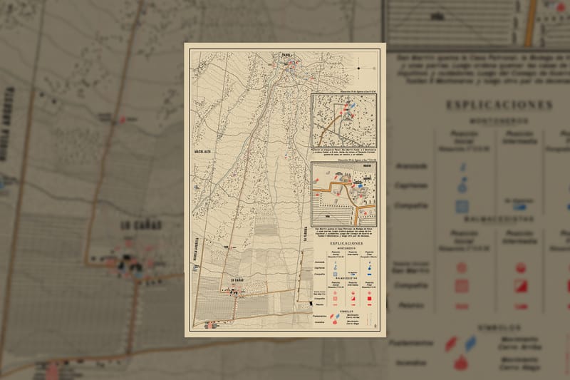 Mapa Historia Secreta del Bosque Panul